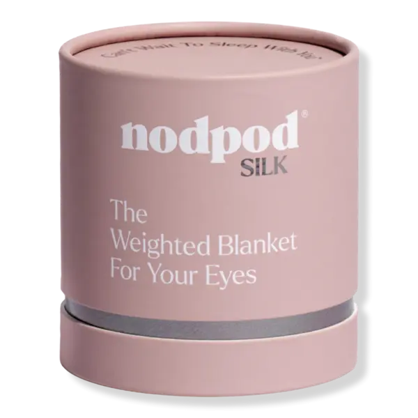 NODPOD The Mineralized Silk Weighted Blanket For Your Eyes - Petal
