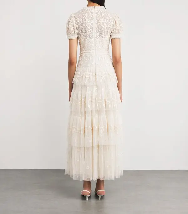 Lace Layered Maxi Dress