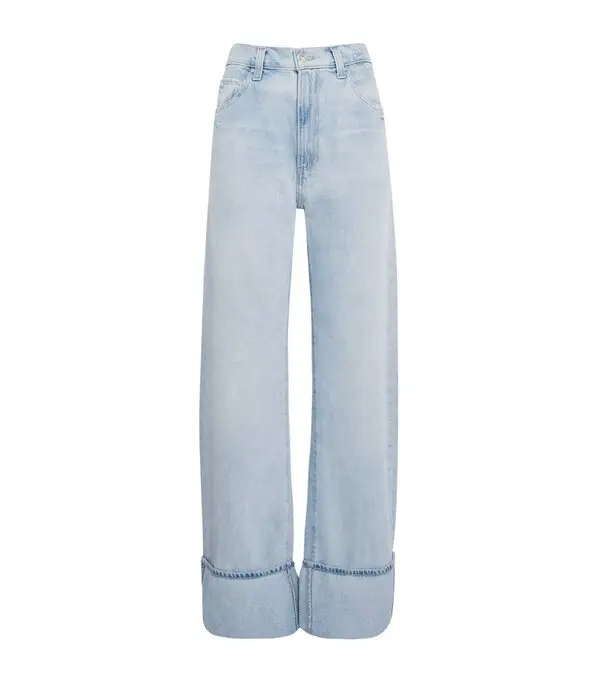 Paige High-rise Barrel-leg Jeans
