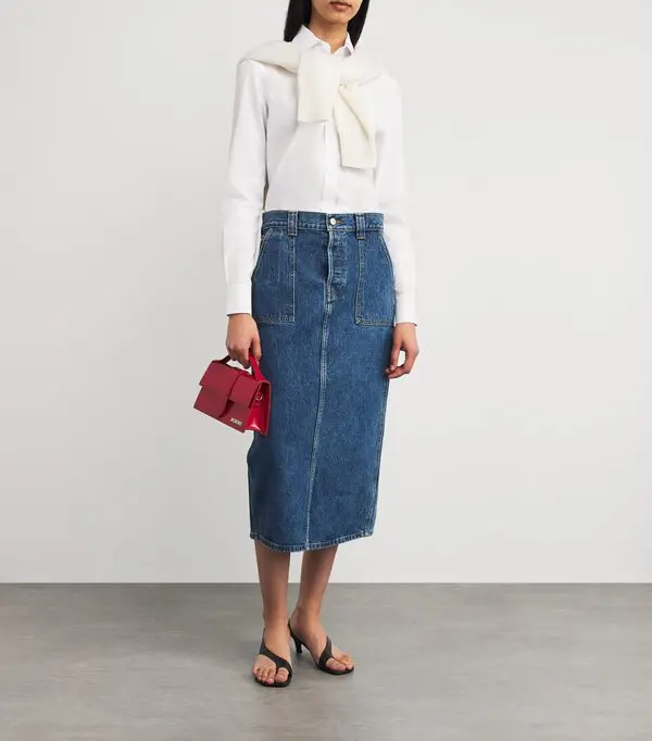 WITH NOTHING UNDERNEATH - Organic Cotton Boyfriend Shirt