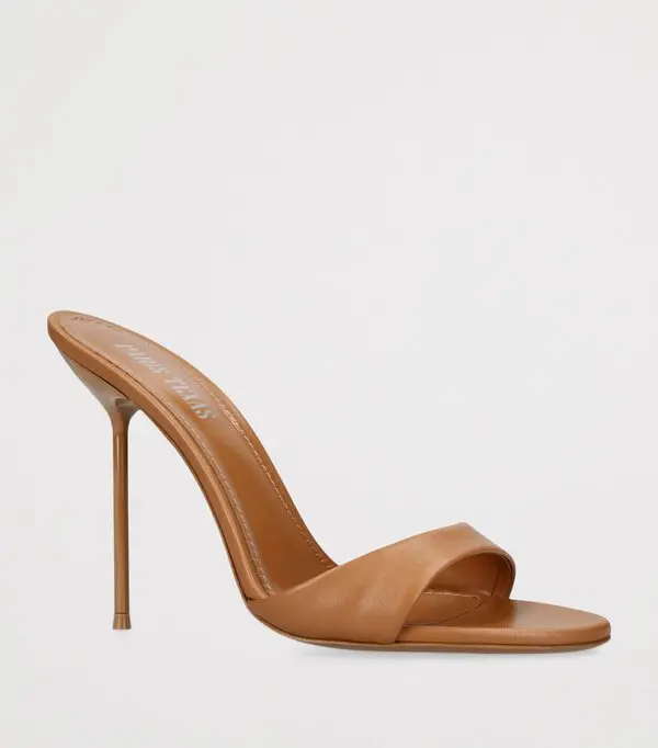 Paris Texas Leather Lidia Mules 105