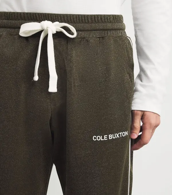COLE BUXTON Glitter Track Trousers