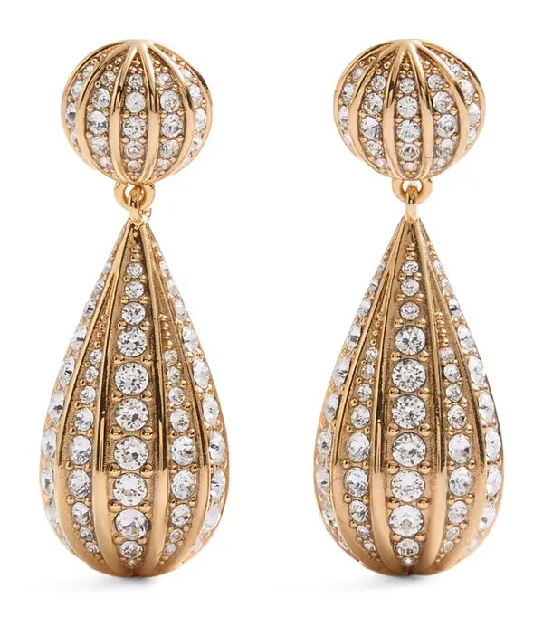 Valentino Garavani Poetiques Des Gouttes Drop Earrings - Gold