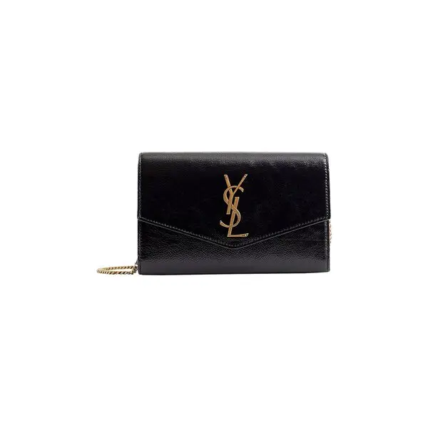 Saint Laurent Chain Wallet - Black