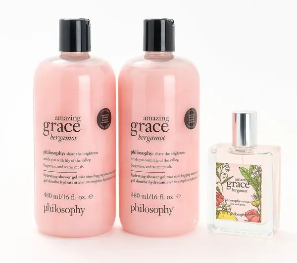 PHILOSOPHY Grace All The Way Shower Gel & Fragrance 3pc - One-color