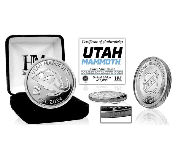 HIGHLAND MINT Utah Mammoth Silver Mint Coin - One-color