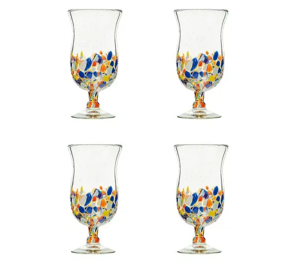 10 STRAWBERRY STREET S/4 San Lucas Mexican Glas Ses, Hurricane - One-color