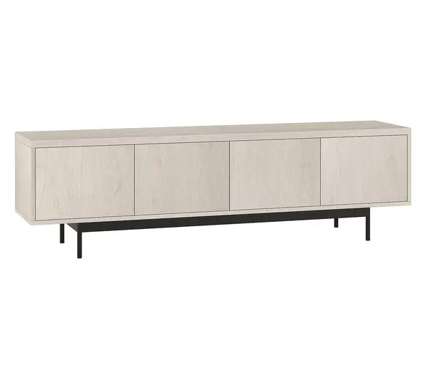 HUDSON&CANAL Abington Rectangular Tv Stand For Tv's Up To 75