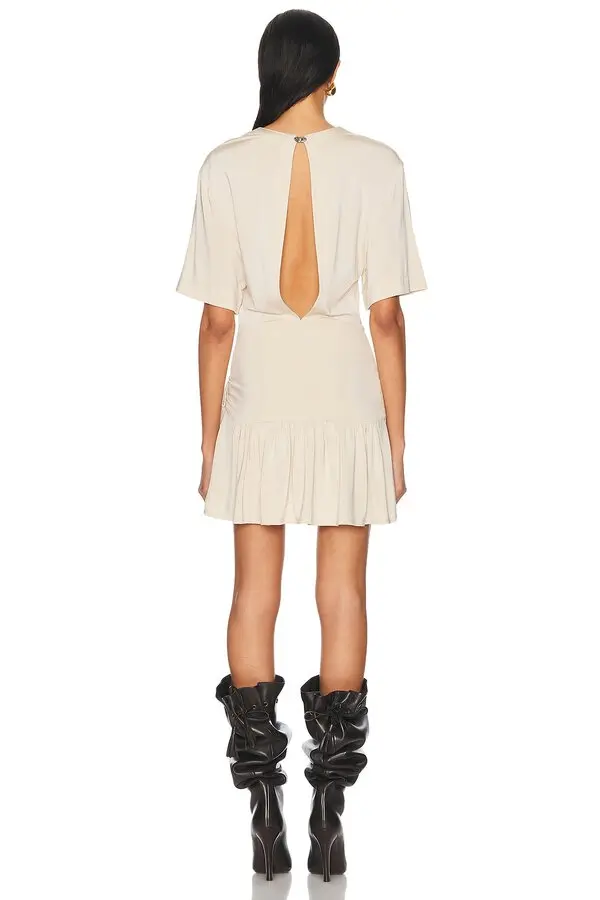 Rabanne Tie Mini Dress