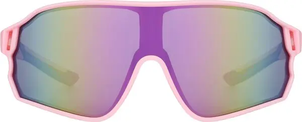 Zenni Sunglasses With Rectangle Full Rim Frame - Pink
