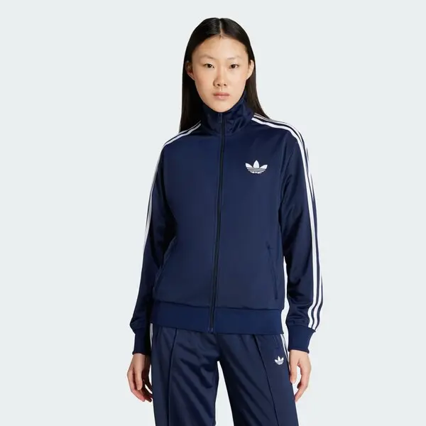 Adidas Adicolor Classic Firebird Loose Track Top - Night Indigo / White
