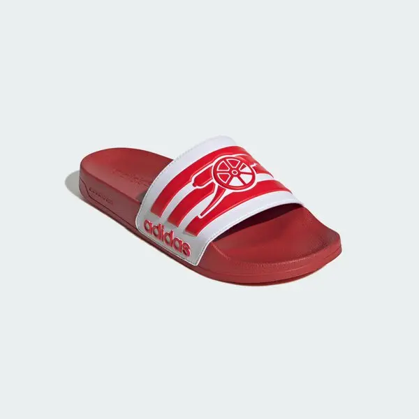 Adidas Adilette Shower Arsenal Slides - Power Red / Better Scarlet / Cloud White