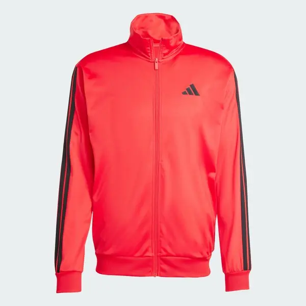 Adidas 3-stripes Tricot Track Jacket - Pure Ruby