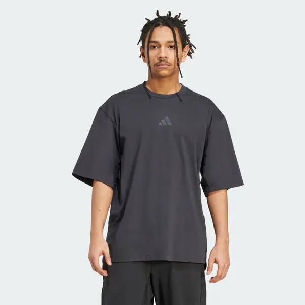 Adidas Primelift Workout Oversize Tee - Black