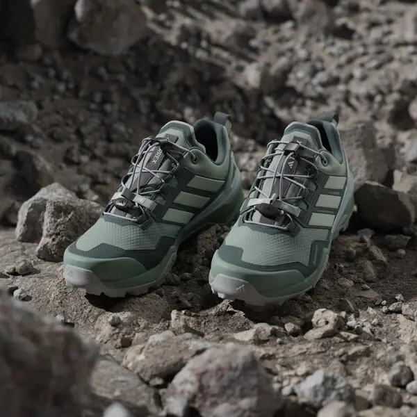 Adidas Terrex Skychaser Gore-tex Hiking Shoes - Silver Green / Linen Green / Legend Ivy