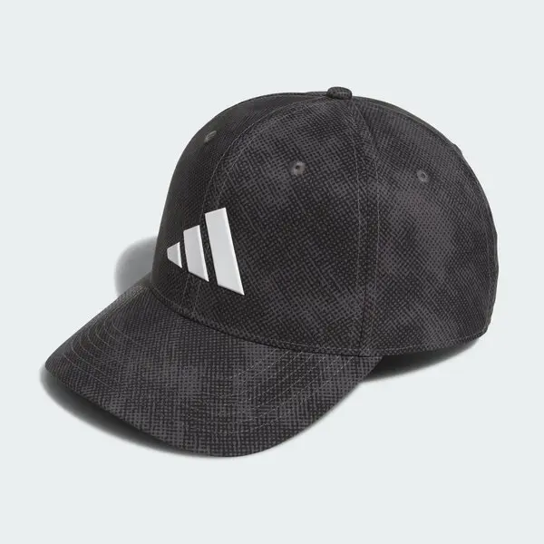 Adidas Tour Print Snapback Cap - Black