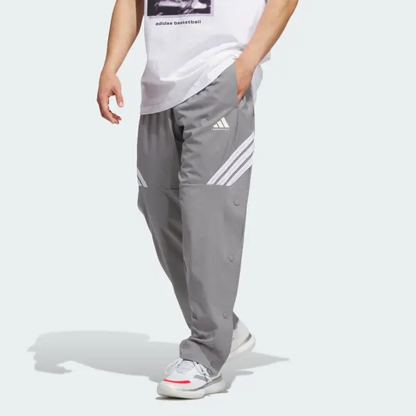Adidas Crazy Lite Pants - Grey Three / White