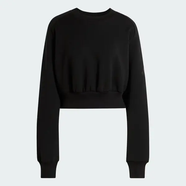 Adidas Soft Lux Loose Sweatshirt - Black