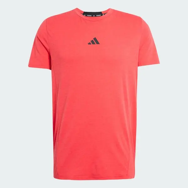 Adidas Designed For Training Workout Tee - Pure Ruby