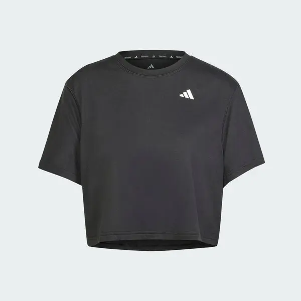 Adidas Train Essentials Boxy Workout Tee - Black