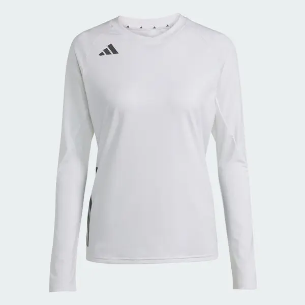 Adidas Long Sleeve Volleyball Jersey - White