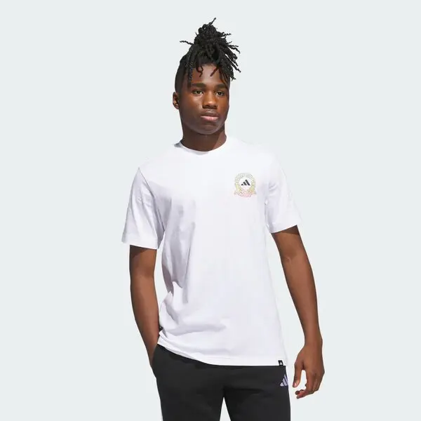 Adidas 90s Nostalgia City Graphic Tee - White