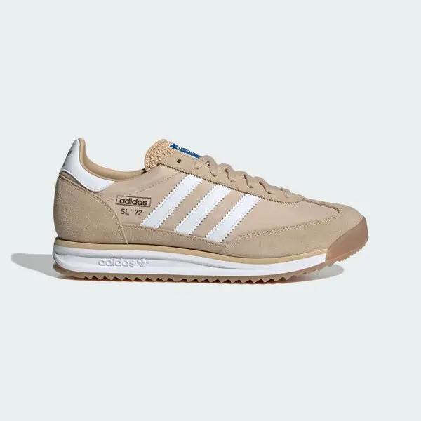 Adidas Sl 72 Rs Shoes - Magic Beige / Cloud White / Blue Bird | Editorialist