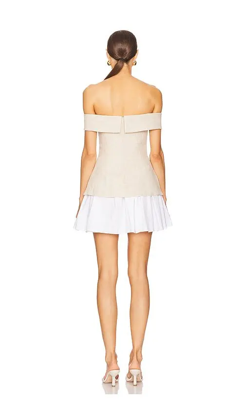 MAUDE CLUB Grace Mini Dress