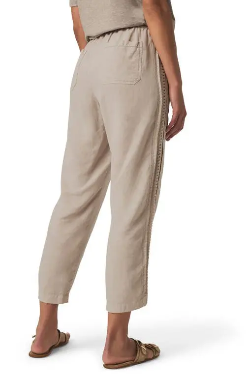 Splendid Angie Straight Leg Linen Blend Drawstring Pants