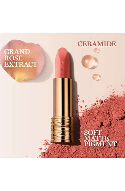 LANCOME L'absolu Rouge Intimatte Soft Matte Lipstick - 340