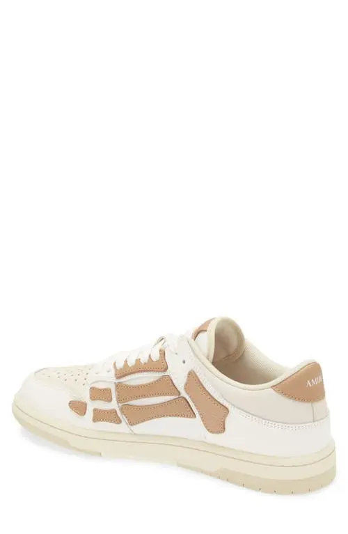 Amiri Skeleton Low Top Sneaker - Camel