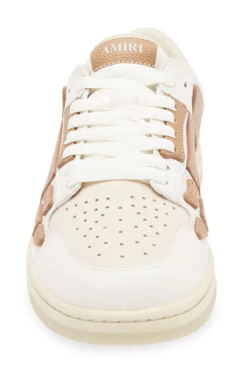 Amiri Skeleton Low Top Sneaker - Camel