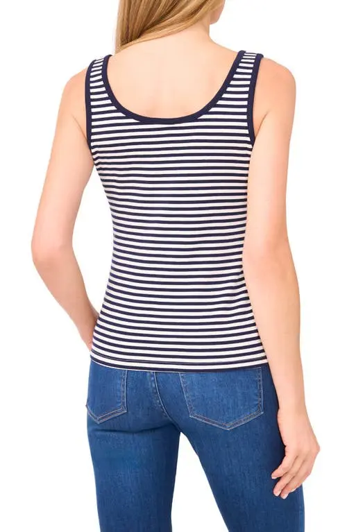 CECE DUPRAZ Stripe Rib Tank