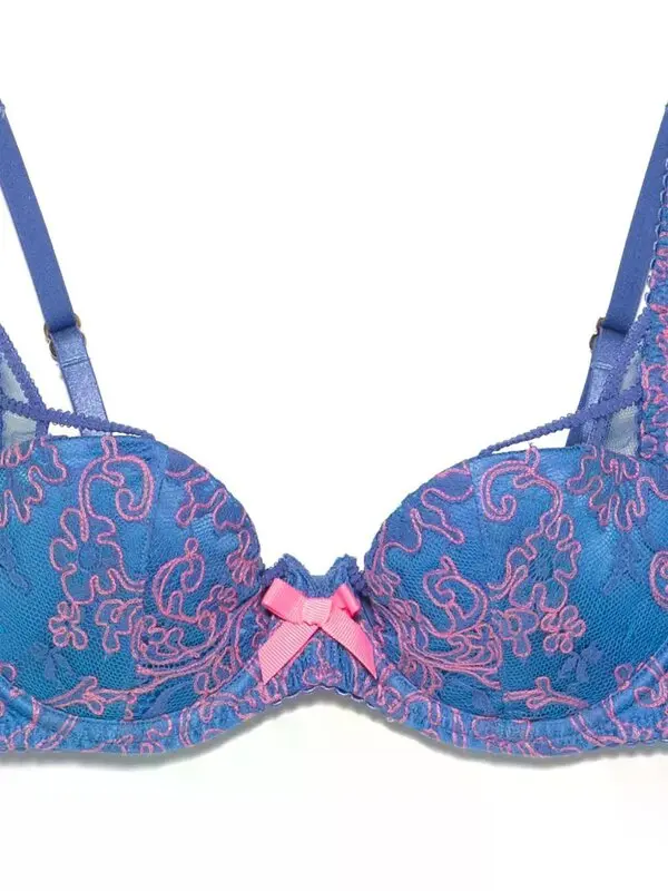 Agent Provocateur Embroidered-lace Bra