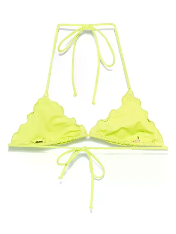 MC2 SAINT BARTH Sagittarius Bikini Top - Green