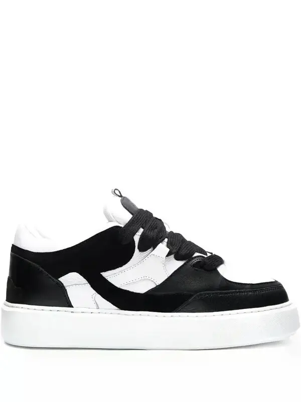 RETERNITY Panelled Sneakers - Black