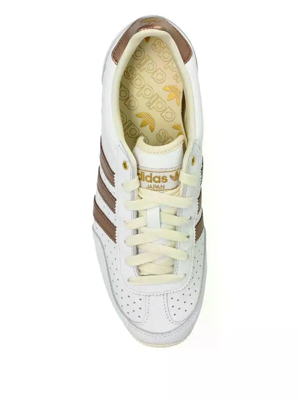 Adidas Perforated Leather Sneakers
