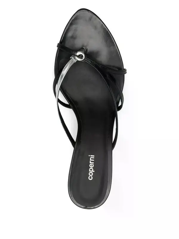 Coperni 80mm Leather Heeled Sandals