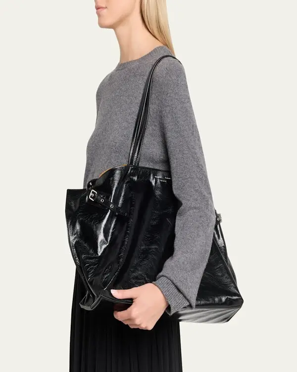 Proenza Schouler Days Calfskin Carryall - Black