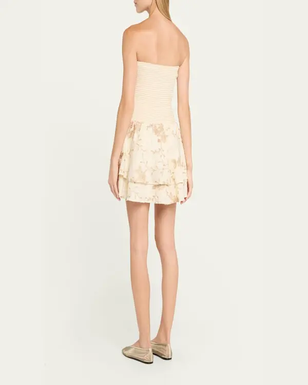 Ramy Brook Estrella Strapless Mini Dress