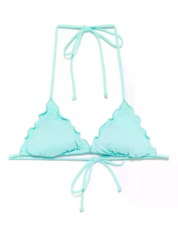 MC2 SAINT BARTH Sagittarius Bikini Top - Blue