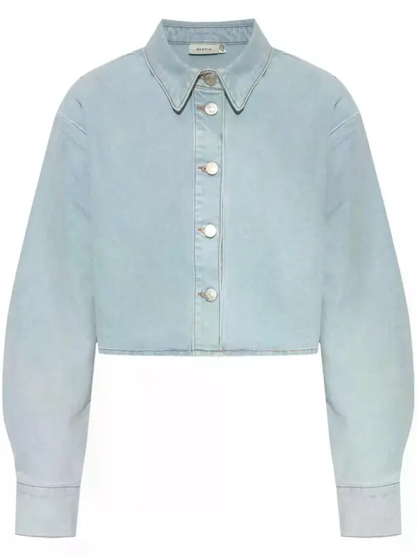 GESTUZ Washed Buttoned Shirt