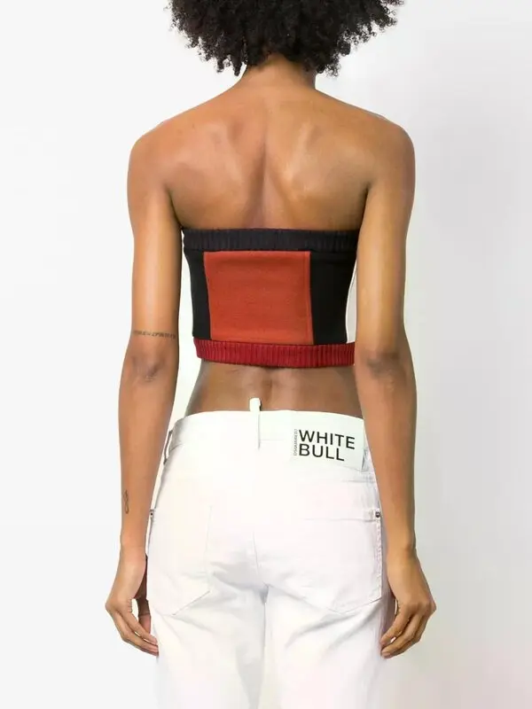 Dsquared2 Colour-block Corset Top