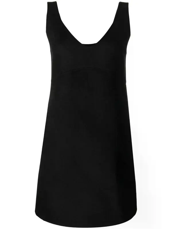 P.a.r.o.s.h V-neck Sleeveless Mini Dress