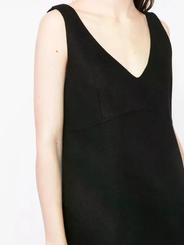 P.a.r.o.s.h V-neck Sleeveless Mini Dress