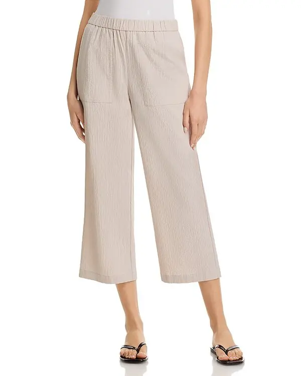 Eileen Fisher Stretch Jersey Tapered Ankle Pants