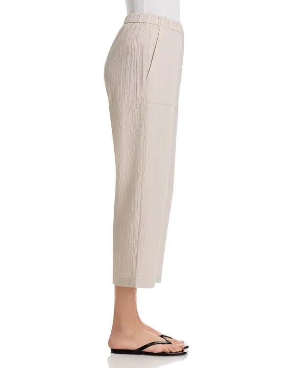Eileen Fisher Stretch Jersey Tapered Ankle Pants