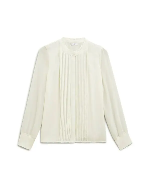 HOBBS LONDON Carina Pleated Blouse