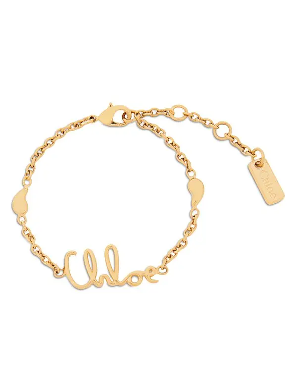 Chloé Iconic Chain Bracelet - Vintage Gold