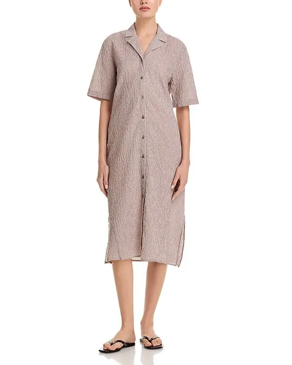 loose linen dress women Linen Midi Dress 'Beckie', Loose Linen Dress for Women